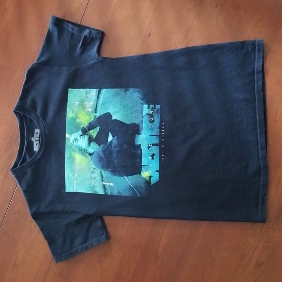 Justin Bieber | Tops | Justin Bieber Justice Tour Tee | Poshmark